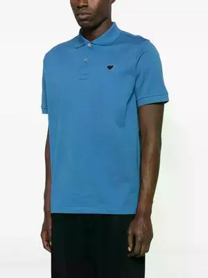 Prada Piqué Polo Shirt - Blue