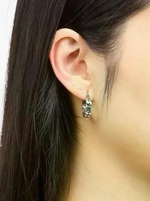 MAISON MARGIELA Chain-link Hoop Earrings