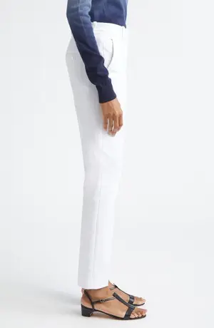 Michael Kors Samantha Stretch Cotton Pants