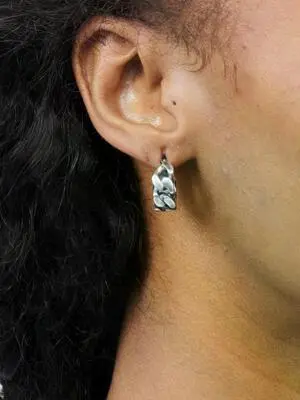 MAISON MARGIELA Chain Twisted Earrings