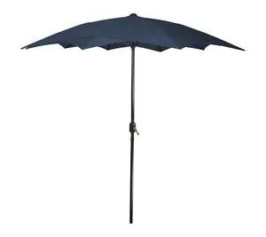 NORTHLIGHT 8.5ft Outdoor Patio Lotus Umbrella W Ith Crank - One-color