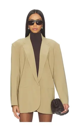 Norma Kamali Oversized Single Breasted Jacket