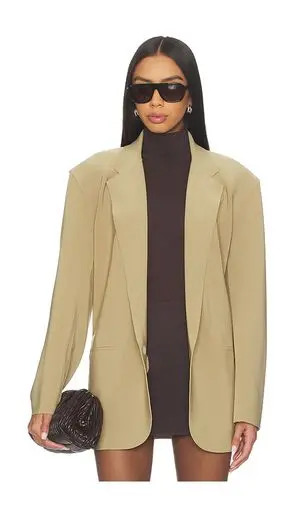 Norma Kamali Oversized Single Breasted Jacket