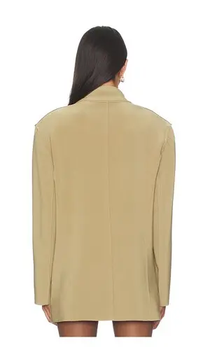 Norma Kamali Oversized Single Breasted Jacket