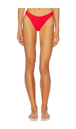 PQ SWIM Basic Ruched Bikini Bottom - Milos