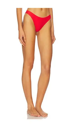 PQ SWIM Basic Ruched Bikini Bottom - Milos