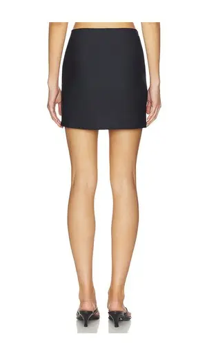 SHANI SHEMER Issa Mini Skirt - Black