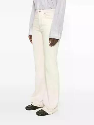 Burberry Equestrian-knight Straight-leg Jeans - Neutrals