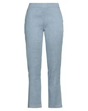TWINSET Tapered Linen-blend Chinos