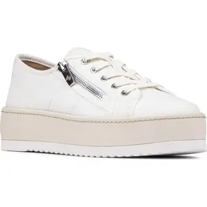 DONALD PLINER Fatimah Platform Sneakers - White