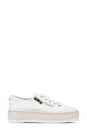 DONALD PLINER Fatimah Platform Sneakers - White
