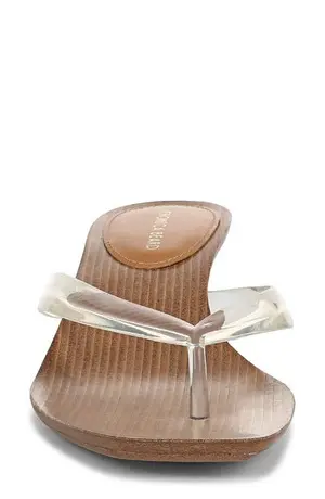 Veronica Beard Clea Jelly Sandal - Clear