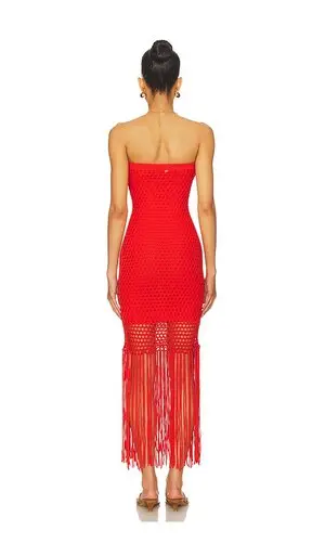 PQ SWIM Vanessa Fringe Mini Dress