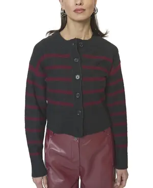 Central Park West Striped Cardigans For Women