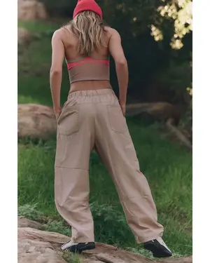 Free People Game Day Pants - Sandy