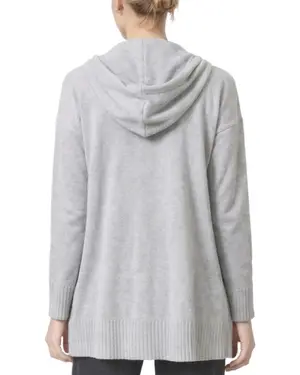 Central Park West Brynn Long Dickie Cardigan - Heather-grey