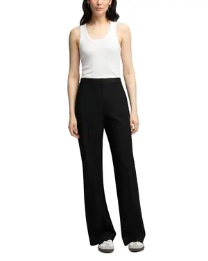 ARGENT Wide Leg Trousers - Black