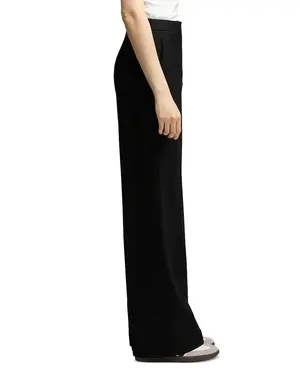 ARGENT Wide Leg Trousers - Black