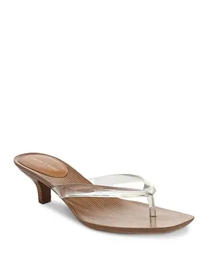 Veronica Beard Clea Jelly Sandals - Clear