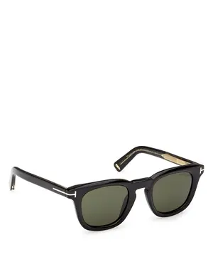 TOM FORD 48mm Square Frame Sunglasses