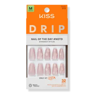 Kiss Drip Medium Press On Nails - Harmonious