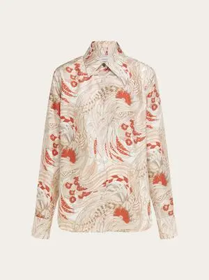 Ferragamo Long Sleeve Shirts For Women