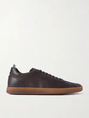 Officine Creative Gimnasio 001 Deerskin Low-top Sneakers - Brown
