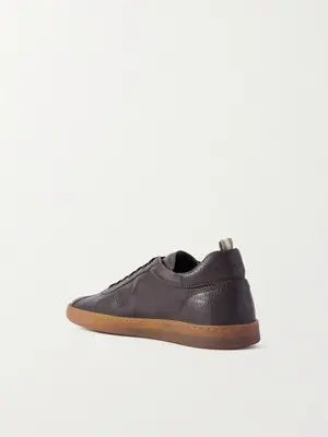 Officine Creative Gimnasio 001 Deerskin Low-top Sneakers - Brown