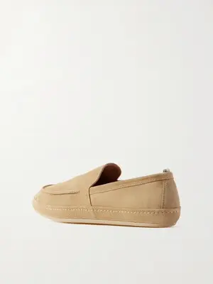 Officine Creative Line 001 Suede Loafers - Neutrals