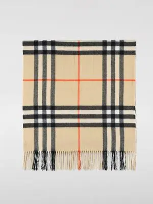 Burberry Washed Giant Check Scarf - Sand