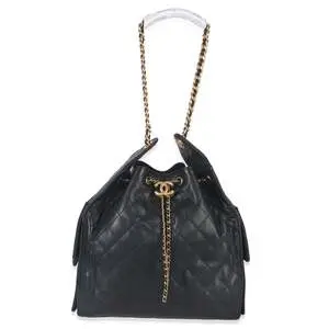 Chanel Quilted Caviar 25 Hobo