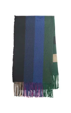 Gabriela Hearst Halo Plaid Scarf In Cashmere - Multi