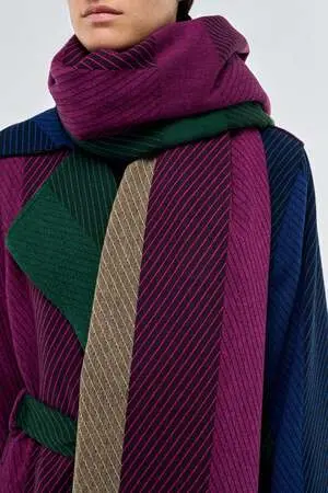 Gabriela Hearst Halo Plaid Scarf In Cashmere