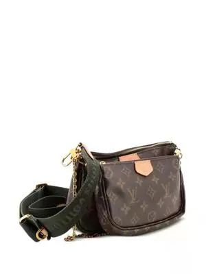 LOUIS VUITTON Multi Pochette Accessoires Monogram Canvas Crossbody Bag