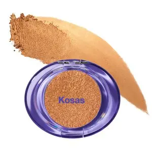 KOSAS Shiny Objects Wet Glisten Highlighter Powder For Face And Eyes - Gilded
