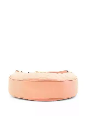 Gucci Gg Marmont Half Moon Matelasse Leather Mini Hobo Bag