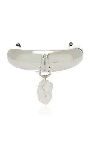 LELET NY Pearl Arch Pony Cuff - Silver