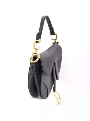 Dior Saddle Handbag Leather Mini Shoulder Bag
