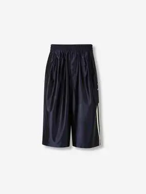 ADIDAS WILLY CHAVARRIA Dazzle Snap Bermuda Shorts - Midnight Blue