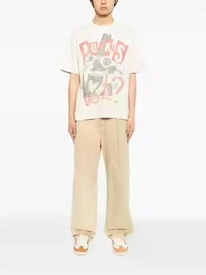 WARMAN Cotton Printed T-shirt
