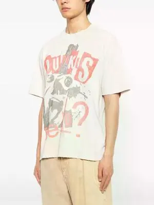 WARMAN Cotton Printed T-shirt