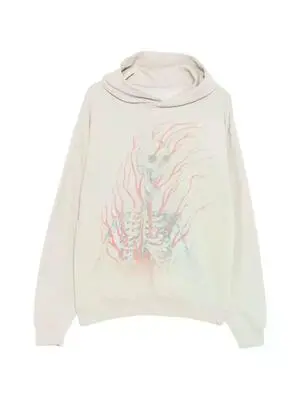 WARMAN Graphic Print Hoodie