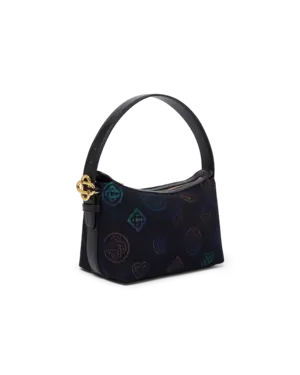 Casablanca Denim Heatmap Logo Shoulder Bag