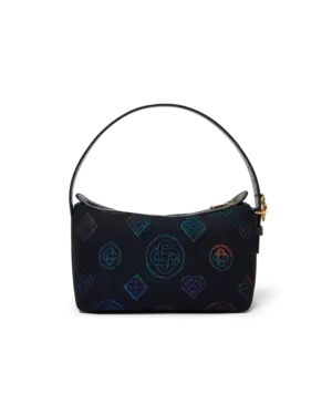 Casablanca Denim Heatmap Logo Shoulder Bag