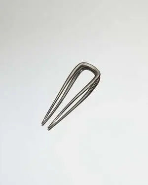 Deborah Pagani Small DP Pin Silver