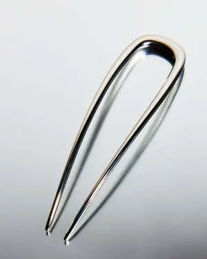 Deborah Pagani Dp Hair Pin - Silver