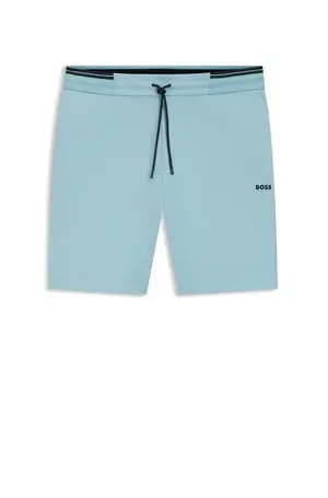 Boss Straight Leg Shorts For Men