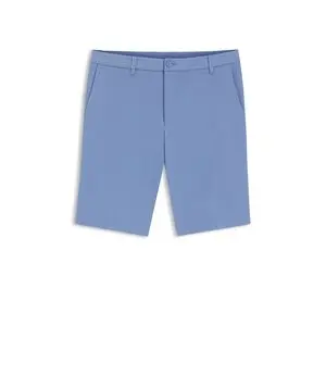 BOSS Slim-fit Stretch Shorts - Light Blue