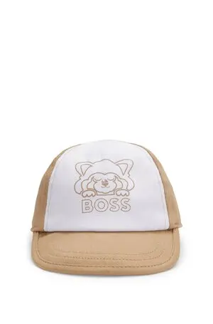 BOSS Baby Cap With Embroidered Logo - Brown