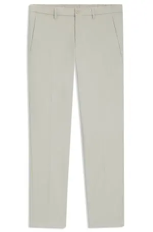 BOSS Stretch-twill Golf Trousers - Light Beige
